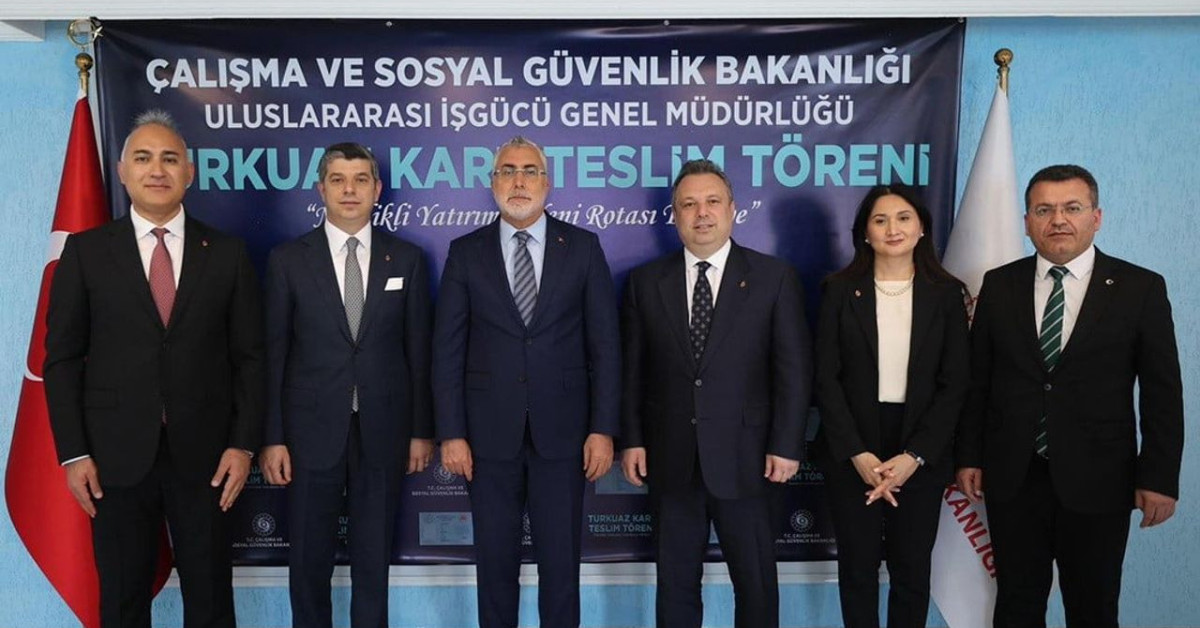 SOCAR Türkiye yöneticilerine Turkuaz Kart takdim edildi - Haber365