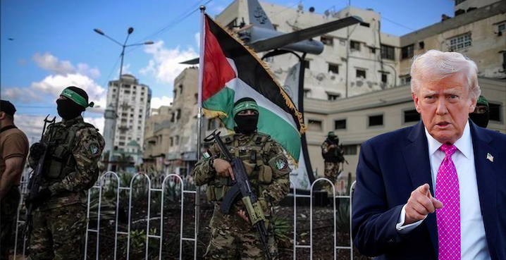 Yine çark etti! Trump’tan Hamas’a tehdit: “Şiddetli bir sonla ...