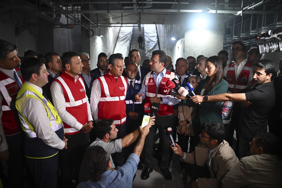 İstanbul'da Metro Hattı İncelemesi: CHP Lideri Özel'in Açıklamaları ...