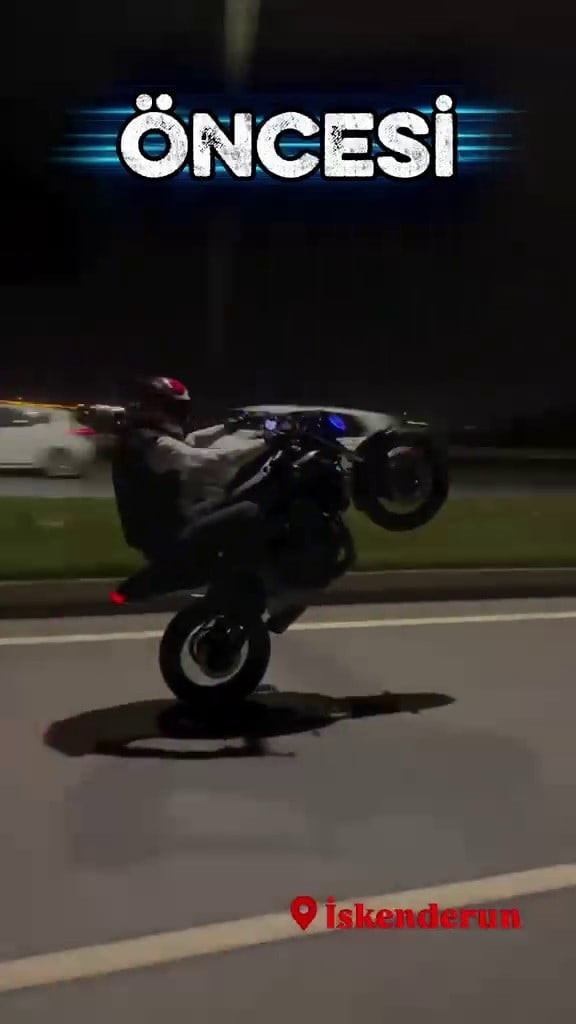 Motosiklet Sürücüsüne 128 Bin TL Ceza - Haber365