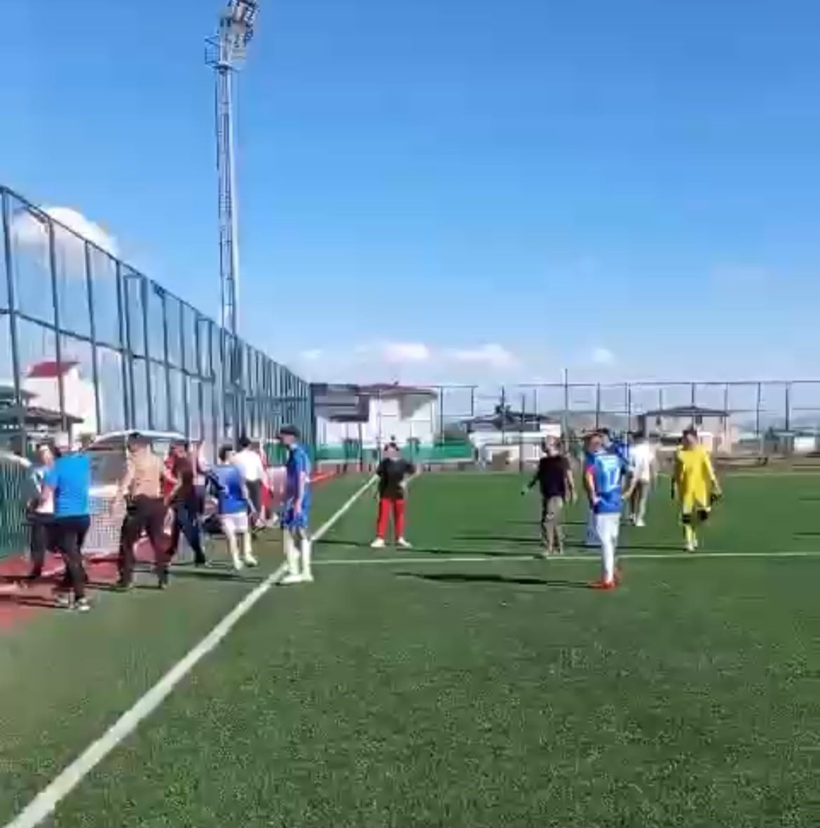 Türkoğlu'nda Amatör Lig Şampiyonluğu Maçında Kavga - Haber365